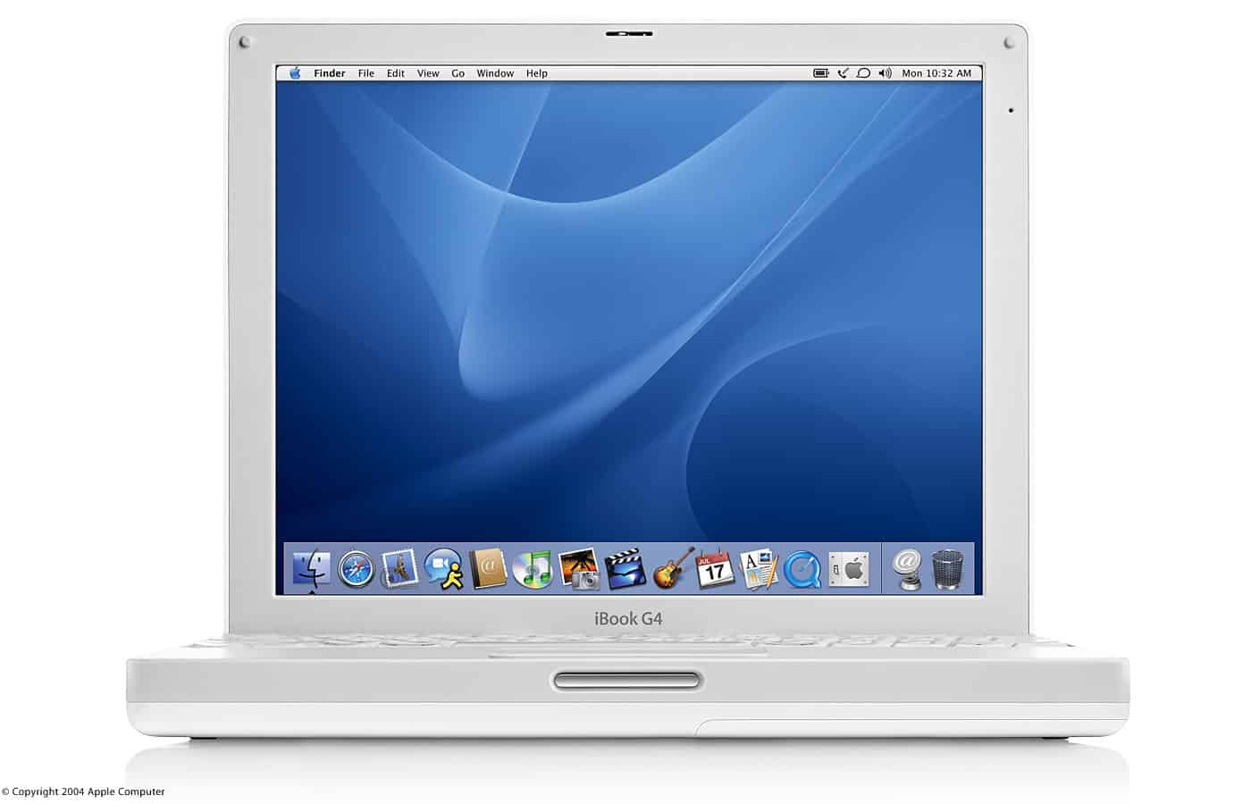 iBook G4 (2004) › Mac History